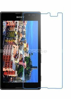 Защитная пленка MyPads для телефона Sony Xperia C S39h / C2304 / C2305 глянцевая