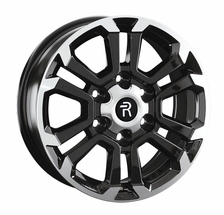 Колесный диск Replay TY352 16x7" PCD6x139.7 ET30 D106.1 BKF
