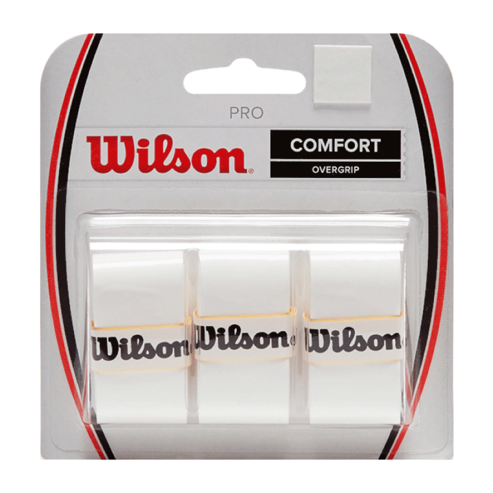 Намотка для ракетки Wilson PRO Comfort Overgrip White (3шт.) арт. WRZ4014WH