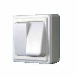 Выключатель 2-кл. ОП 6А IP20 бел. Белтиз А56-008