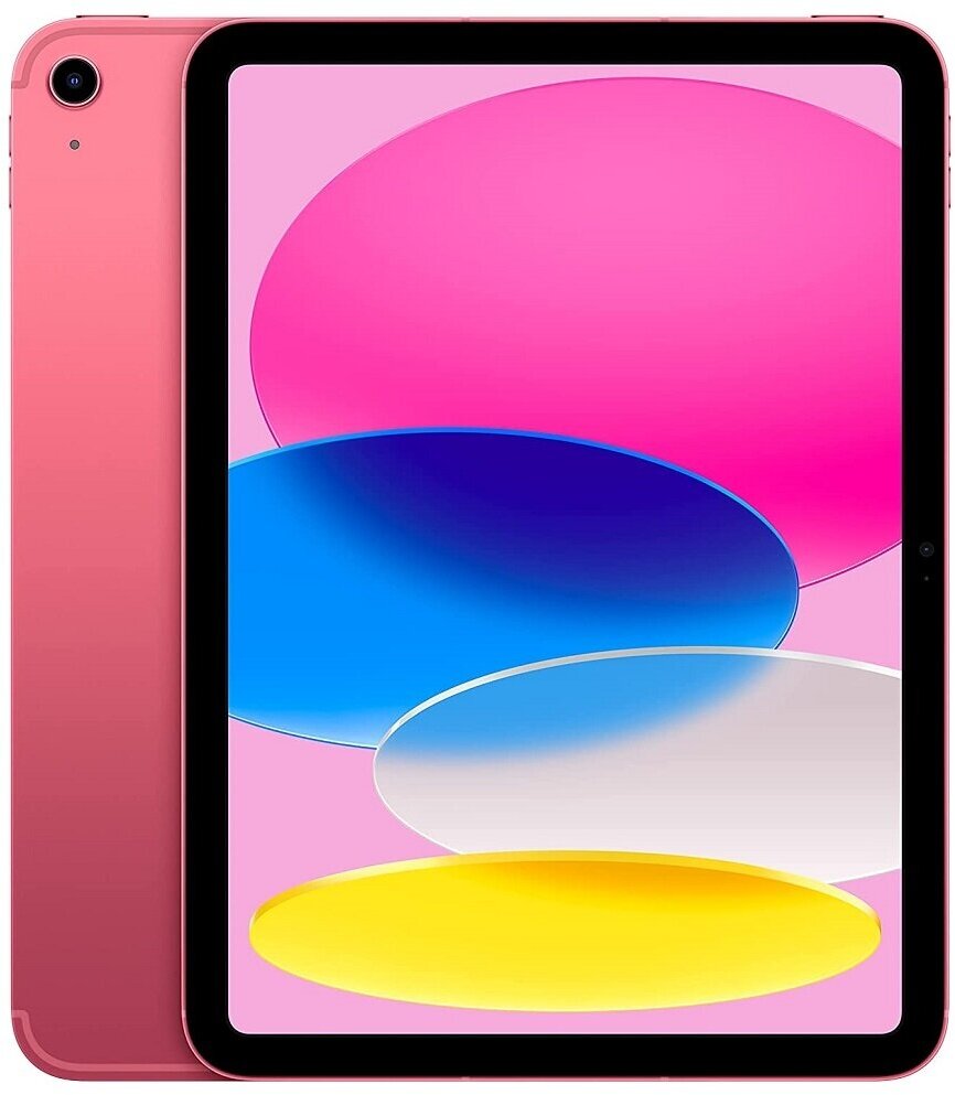10.9" Планшет Apple iPad 10.9 2022, 64 ГБ, Wi-Fi, Pink (розовый)
