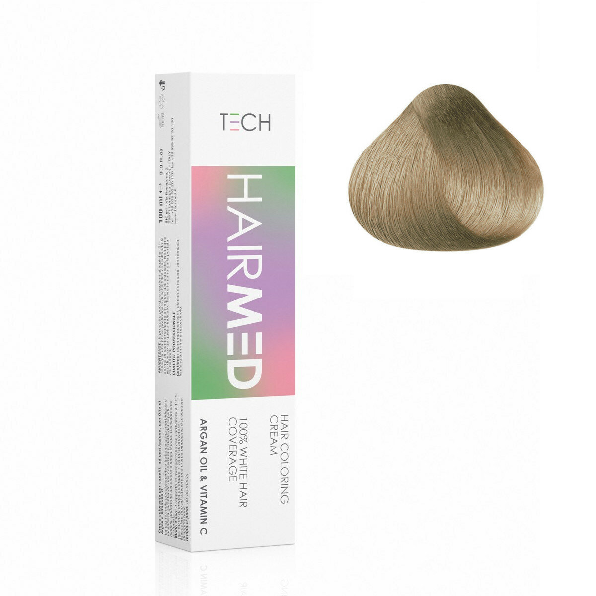 Перманентная крем-краска для волос Hairmed 9 Блонд 100 мл