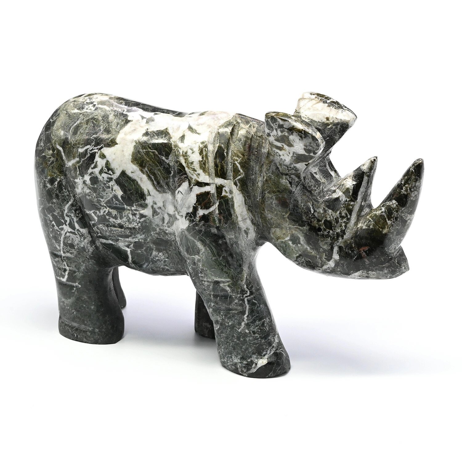 Носорог из мрамора №8 210*65*135мм .