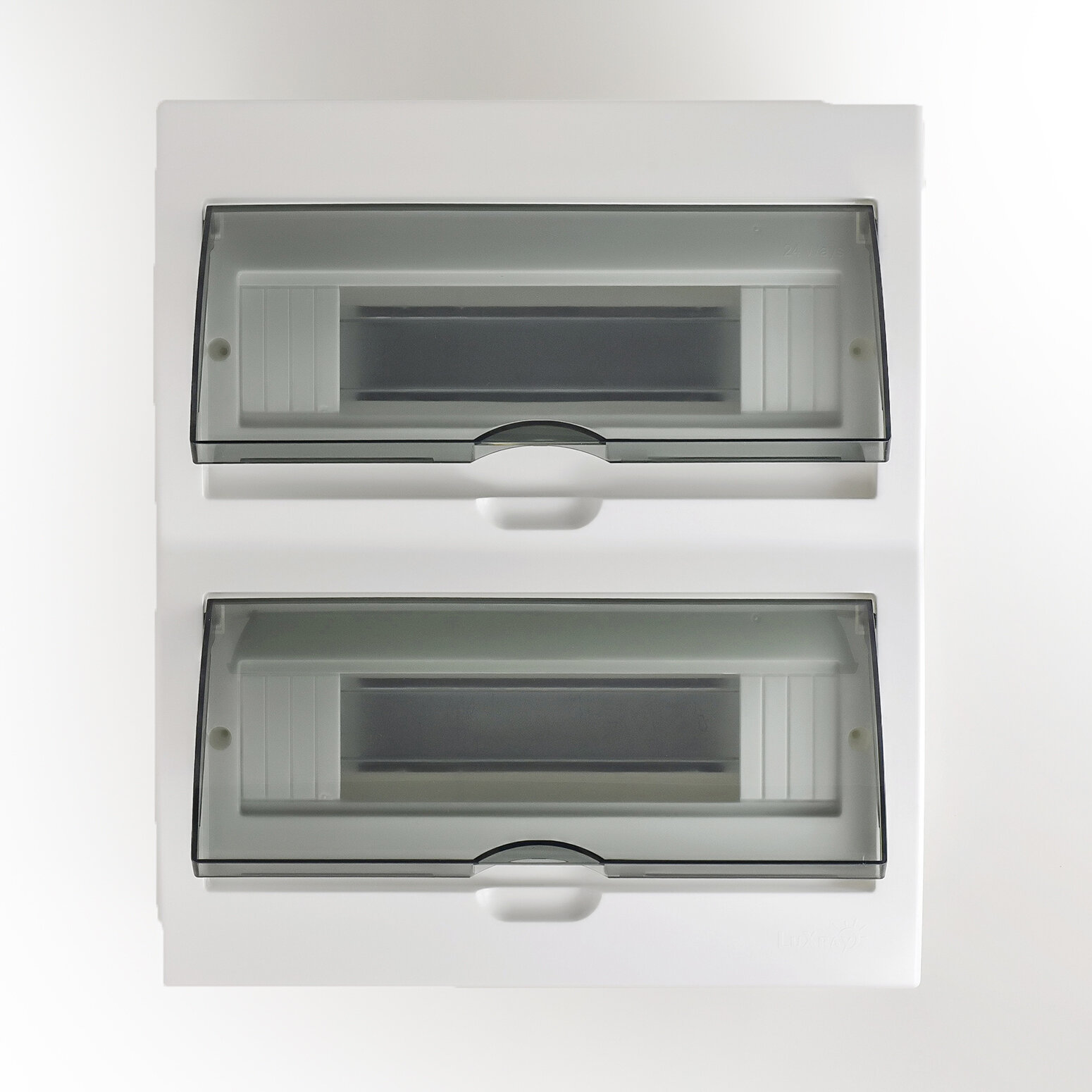 Бокс с прозр крышкой ЩРВ-П-24 для внутр уст 24-и модульных устройств