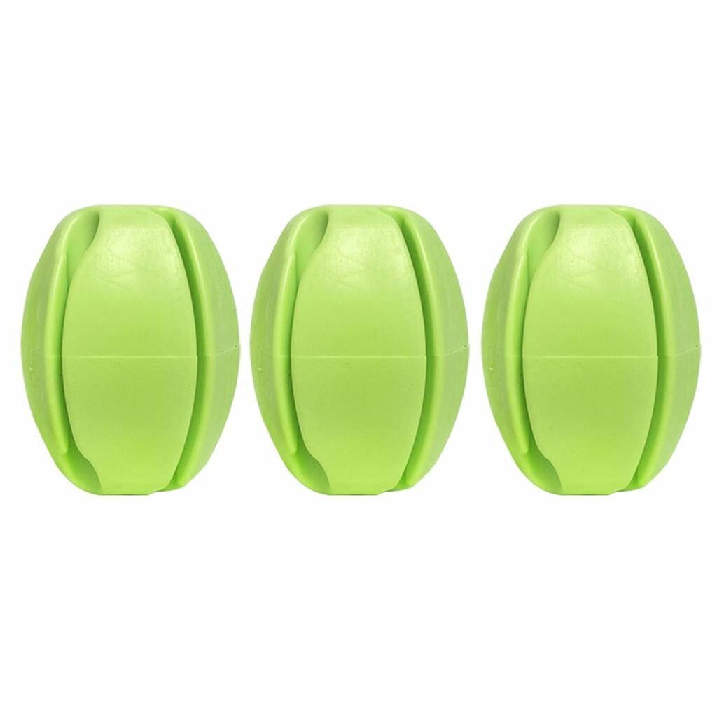 Аксессуары для удилищ, Шарик для связки удочек зеленый, 3 шт