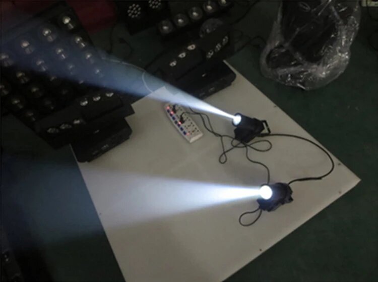 GVT 5 Вт полноцветный светодиодный прожектор для сцены White