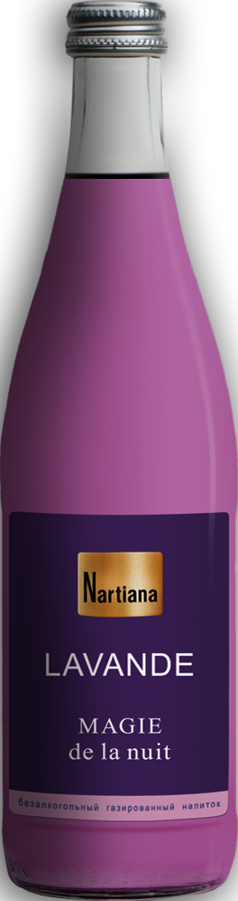Nartiana 0,5л.*12шт. Lavanda Nartiana Напиток газированный Россия