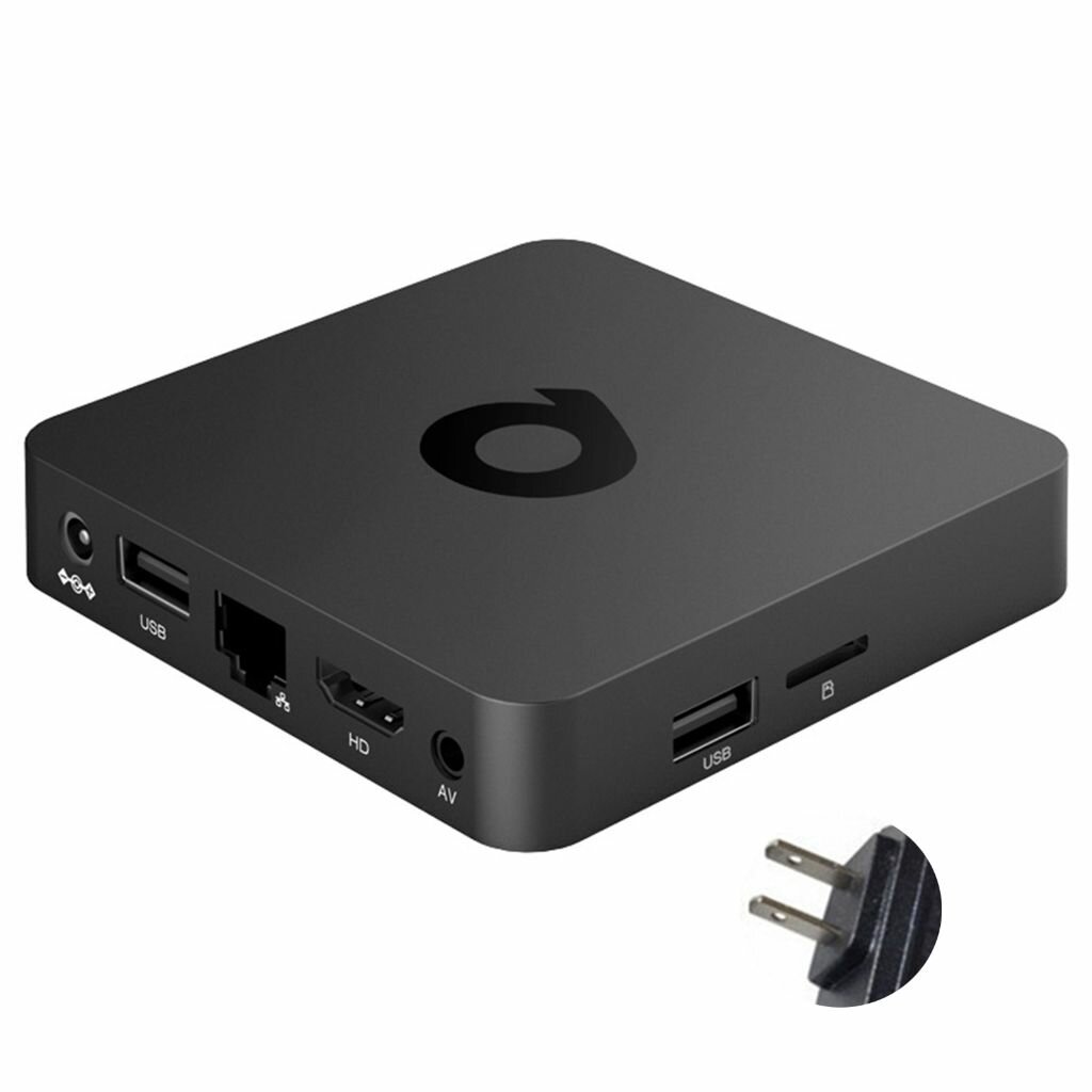 (1 комплект) Сетевая приставка 4K HD