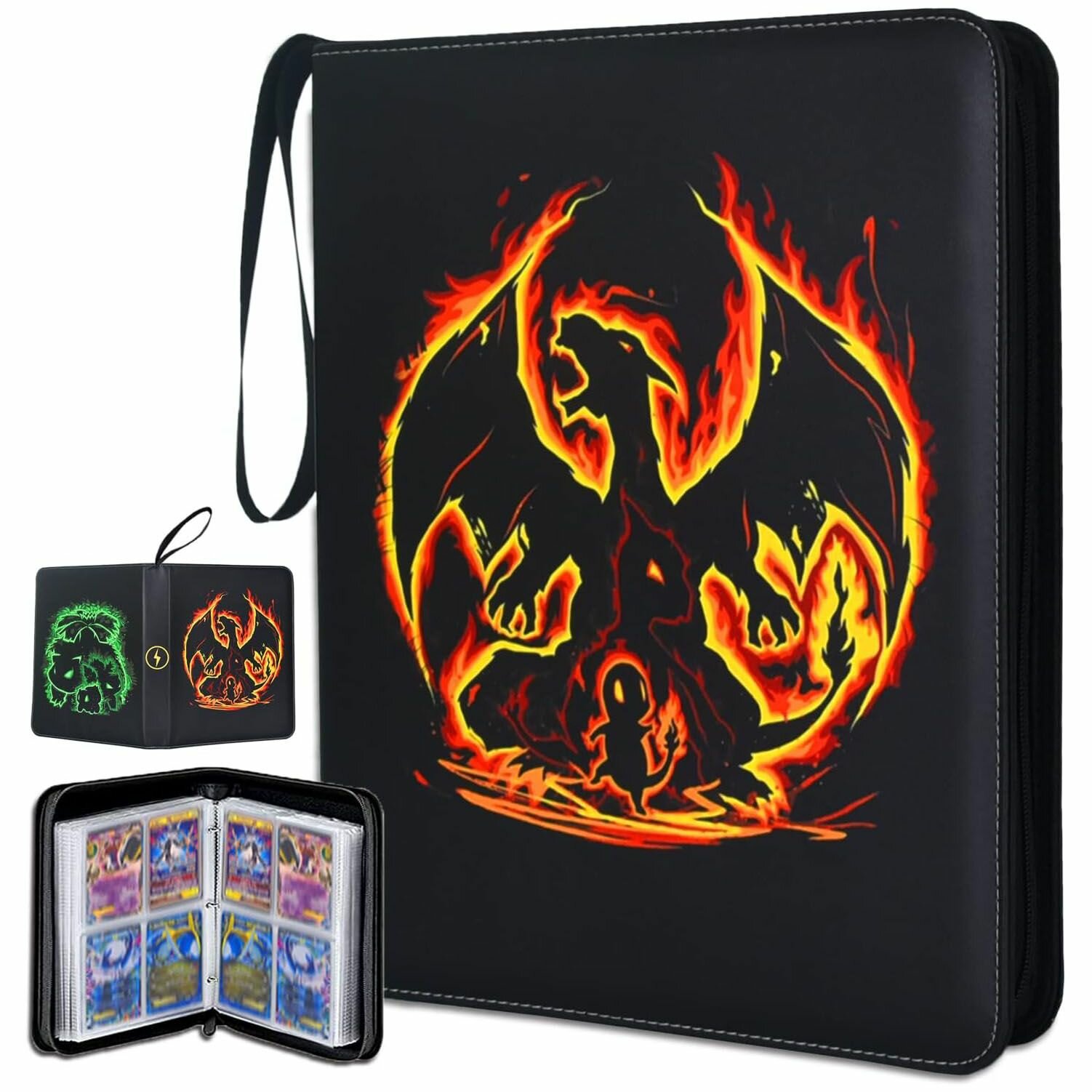 Альбом для хранения 400 карточек Pokemon Cards игрушка, коллекция и прохождение торговой карточной игры Pokemon для детей