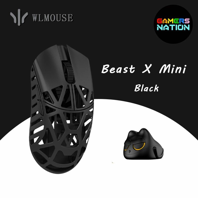 Wlmouse Игровая мышь беспроводная BEAST X MINI, черный