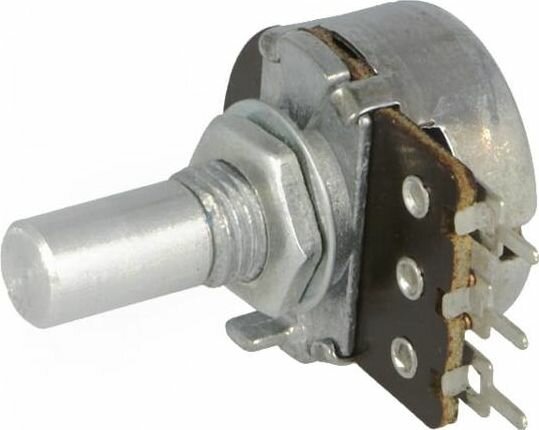 Потенциометр TELPOD PRP185-2K2-A16P1 осевой однооборотный 2,2кОм 200мВт 20% THT 6мм 1 шт