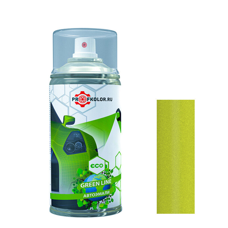 Код краски по VIN номеру на Toyota - 6W7, TOY6W7. Трехслойный перламутр. Название цвета краски - Thermo-TECT Lime Green. В комплекте 2шт.