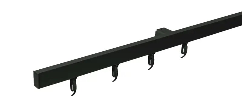 Карниз однорядный Arttex Facile 160 см алюминий