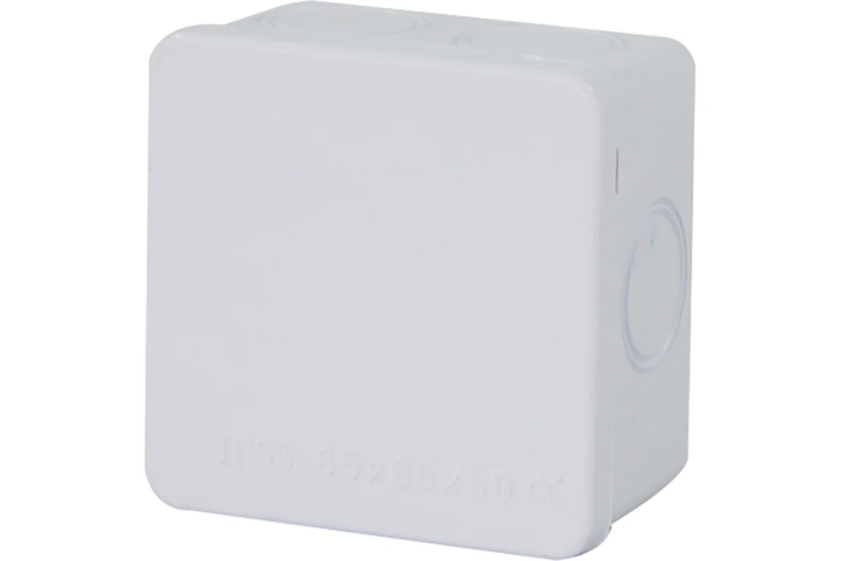 STEKKER Разветвительная коробка EBX31-01-65 с 7 выбивными отверстиями, IP65, светло-серая