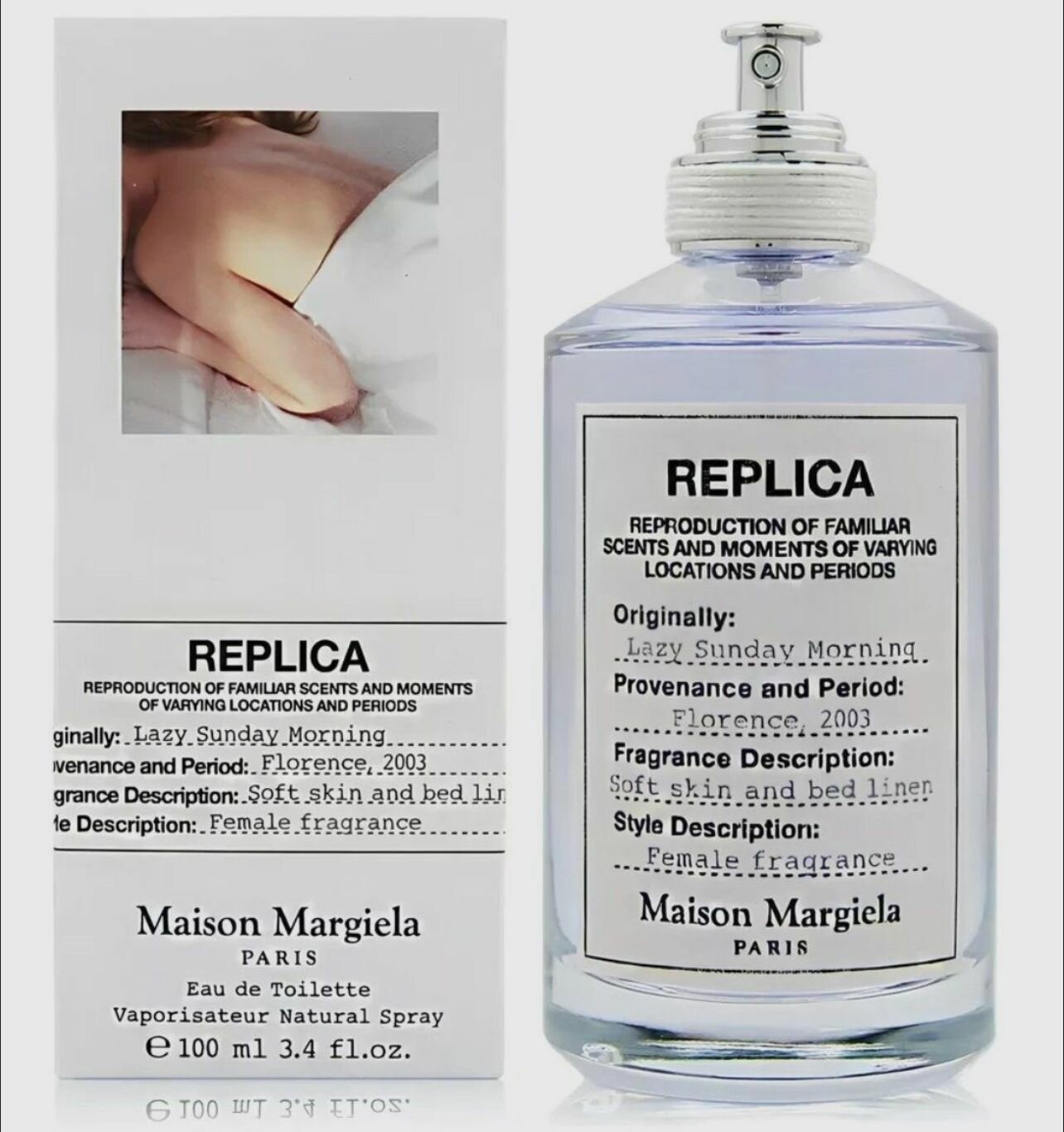 Туалетная вода MAISON MARGIELA Replica Lazy Sunday Morning для женщин 100 мл Refillable