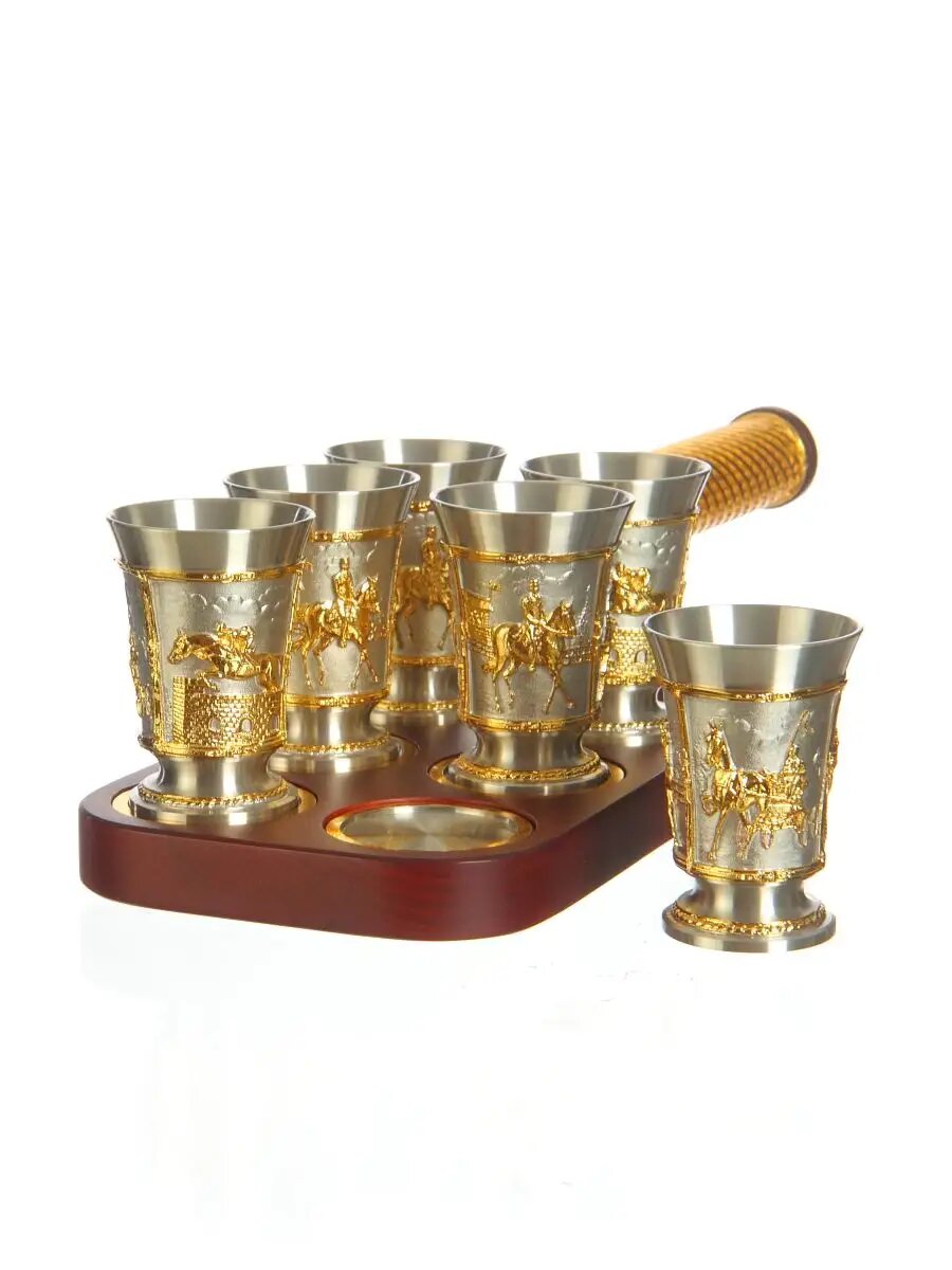 Подарочный набор стопки на подставке