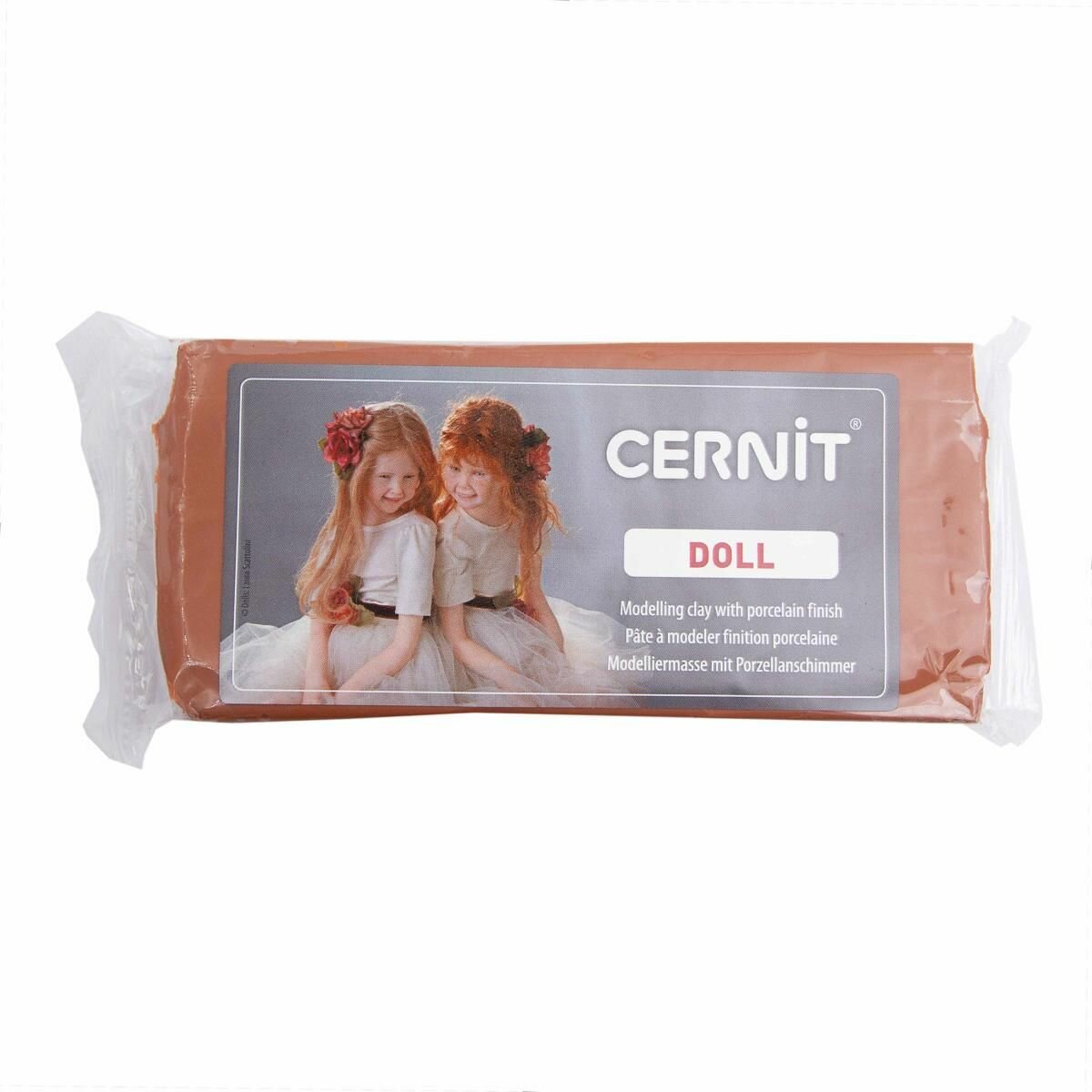 Пластика Cernit "Doll Collection", цвет 807, Карамельный, 500 г, CE0950500