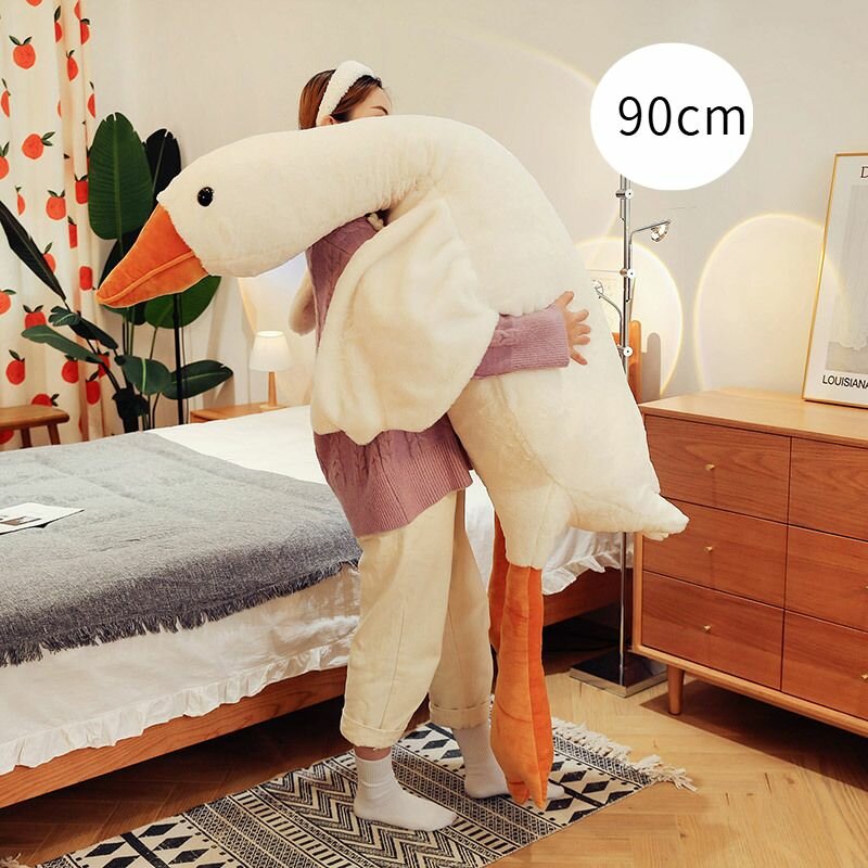 Мягкая игрушка гусь обнимусь 90cm