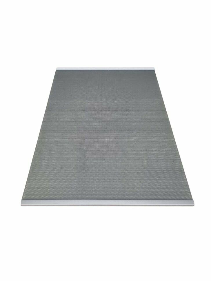 Полка морозильной камеры для холодильника LG нижняя, серое обрамление 430x307 мм ACQ30340414