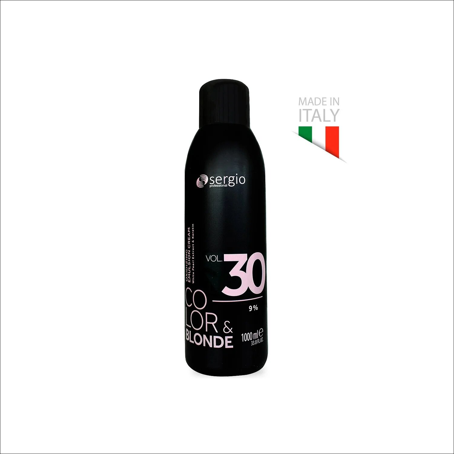 Крем-окислитель 9% (30vol) 1000мл, sergio professional