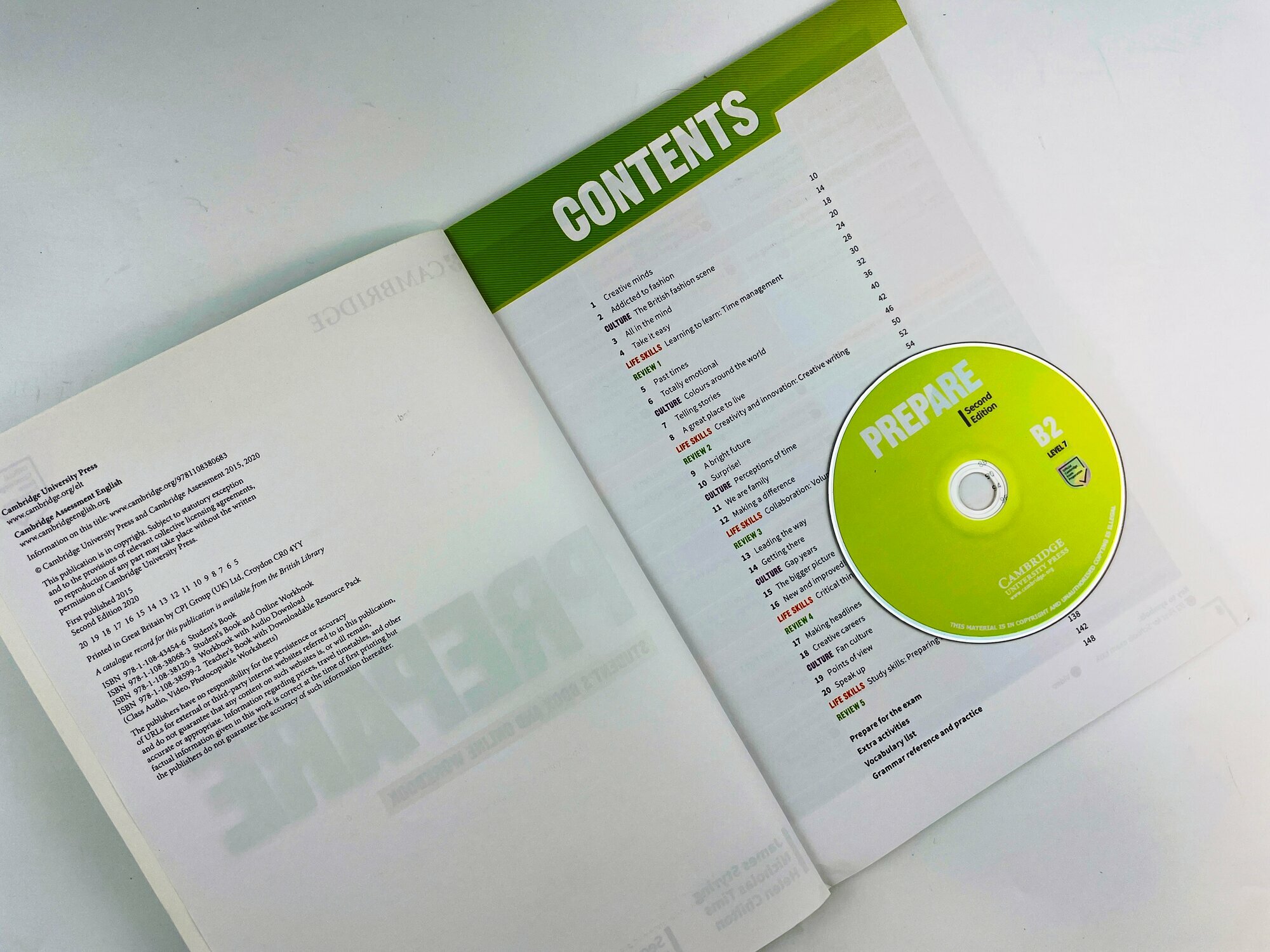 Prepare 7 (Second Edition) B2 level 7 Student's book with CD + Workbook — фото 1