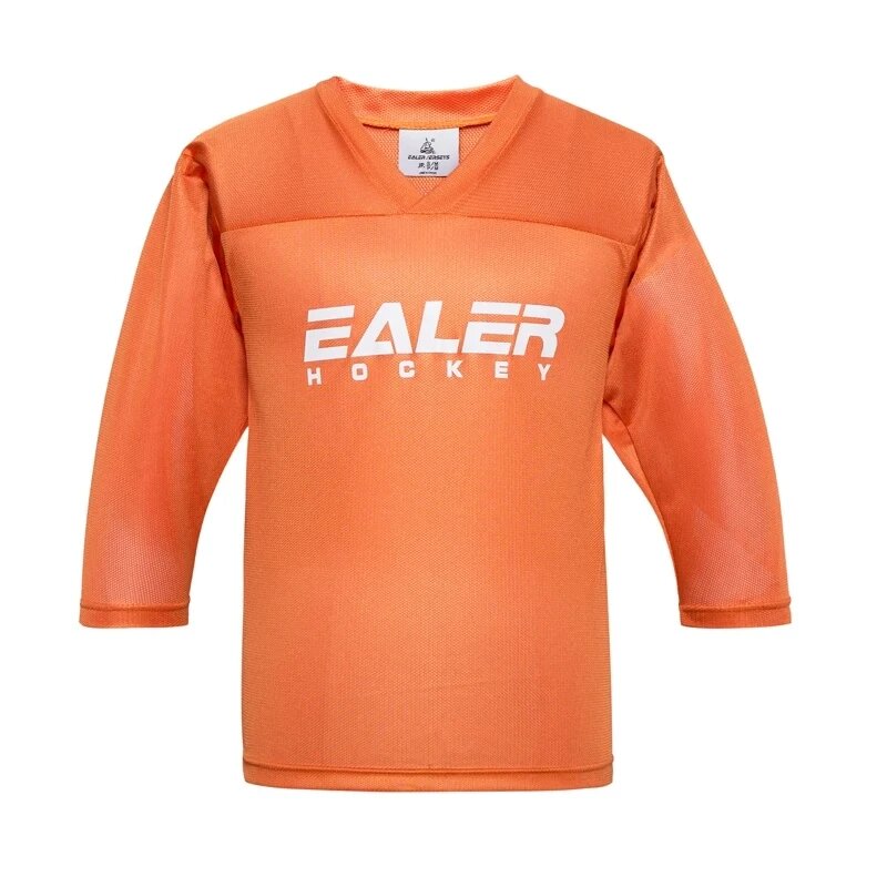 Оранжевая хоккейная майка Ealer Hockey, размер M
