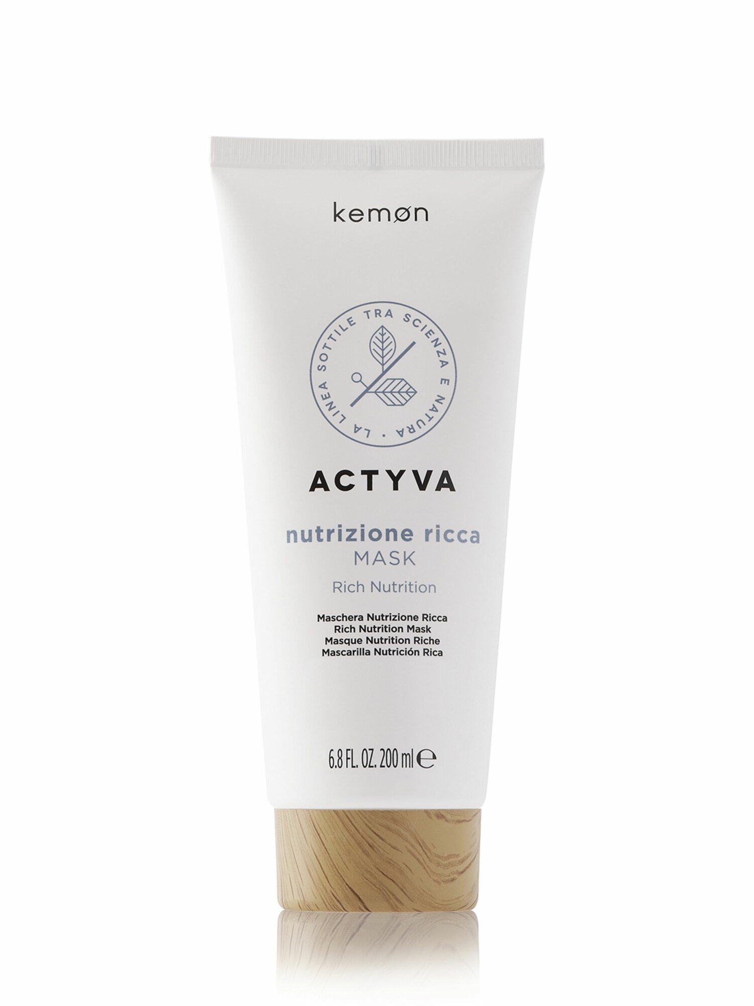 KEMON Питательная маска для волос Actyva Nutrizione Ricca Mask