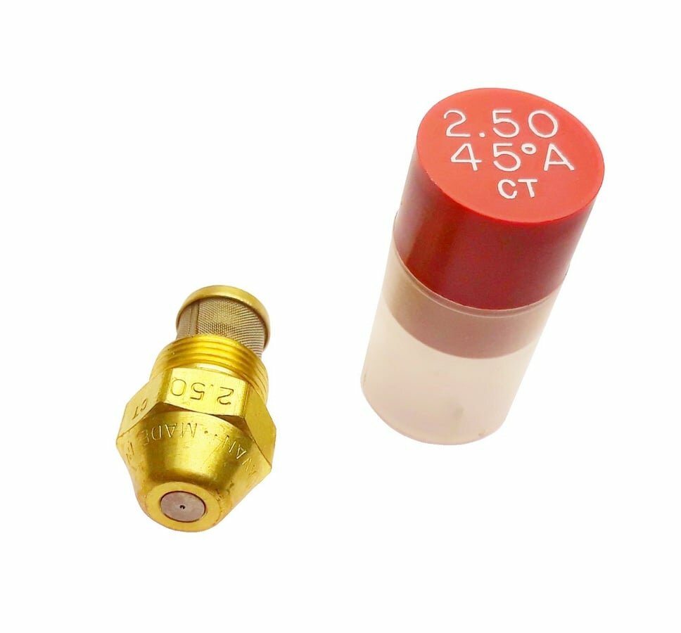 Форсунка Delavan 2.5 x 45 A к дизельному котлу