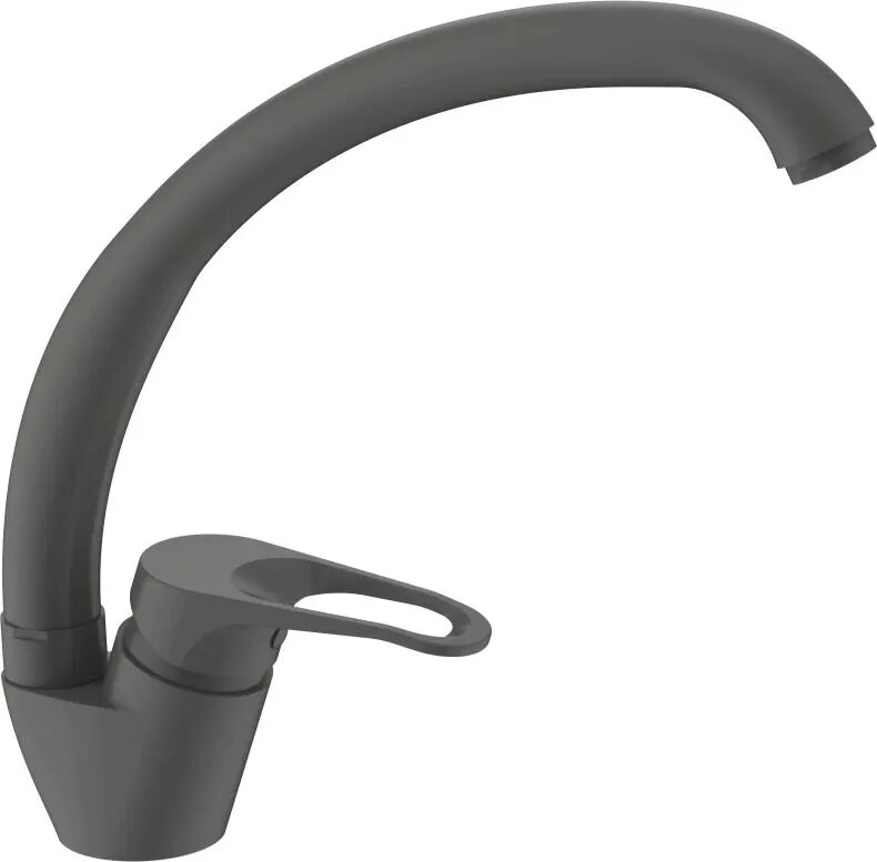 Смеситель для кухонной мойки Splenka S202 S202.41.07 серый