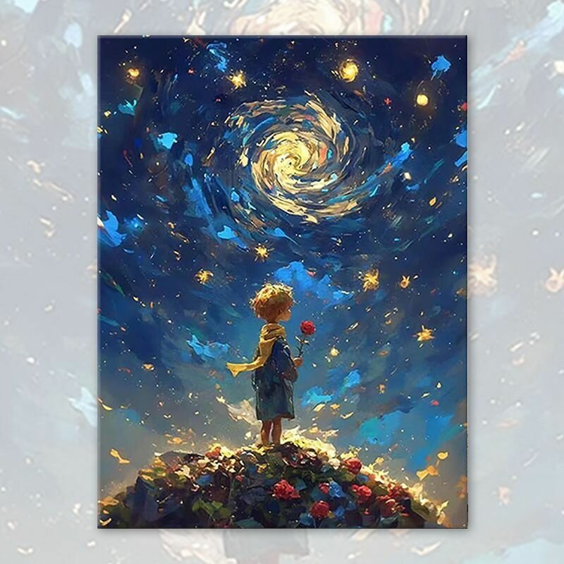 Вышивка крестом, набор для вышивания крестом, канва 11CT 60x80 см, полная зашивка (без подрамника, без рамы)