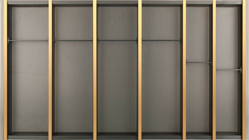 Лоток для столовых приборов в шкаф 900 мм NINKA CUISIO AQUA черный/золото