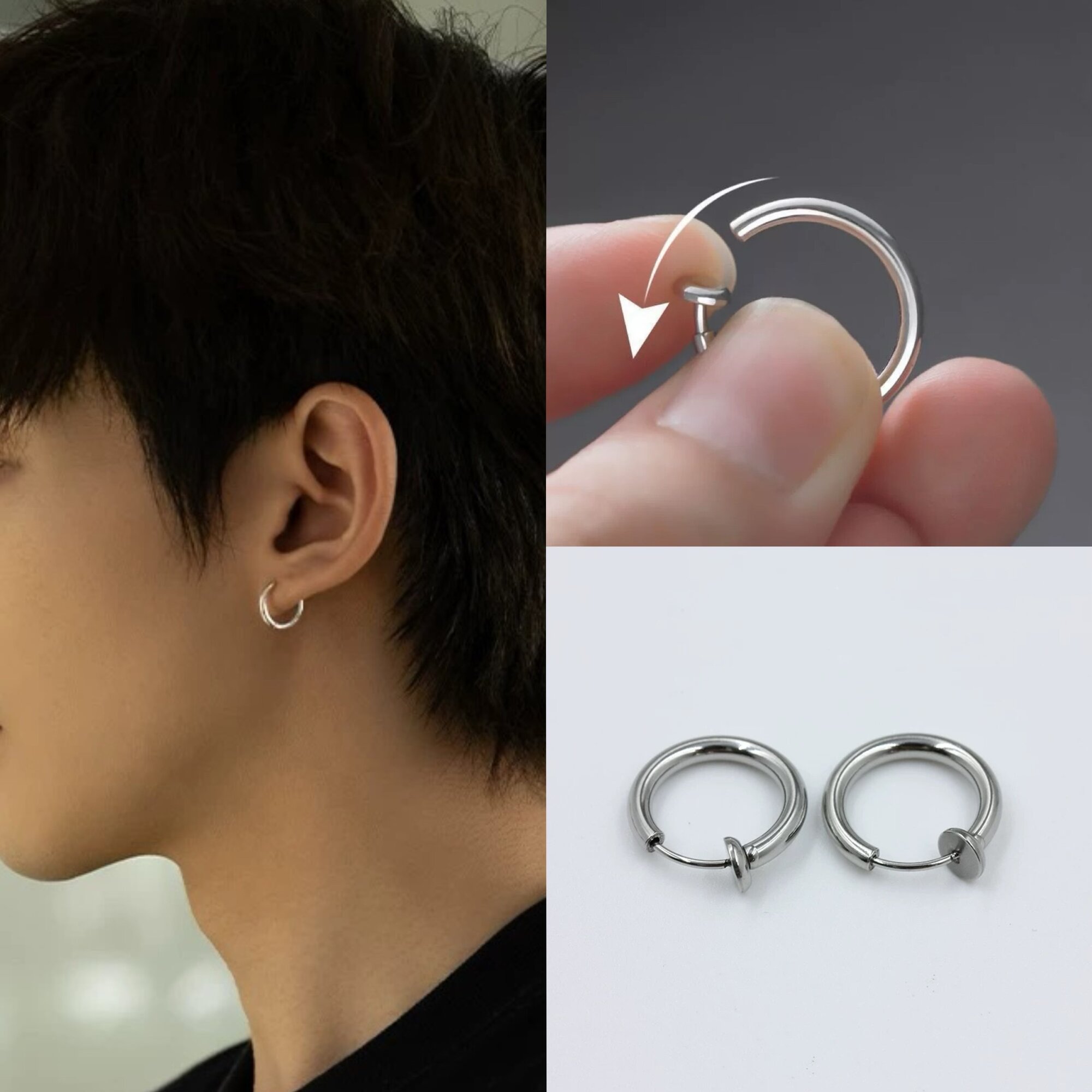 Серьги клипсы