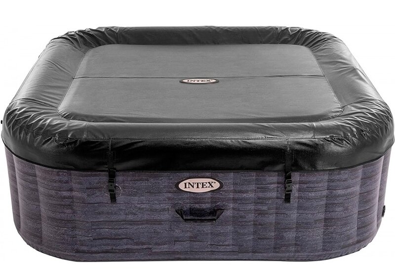Джакузи Intex "Greystone Deluxe", надувное, с аэромассажем и хлоргенератором, 1098л