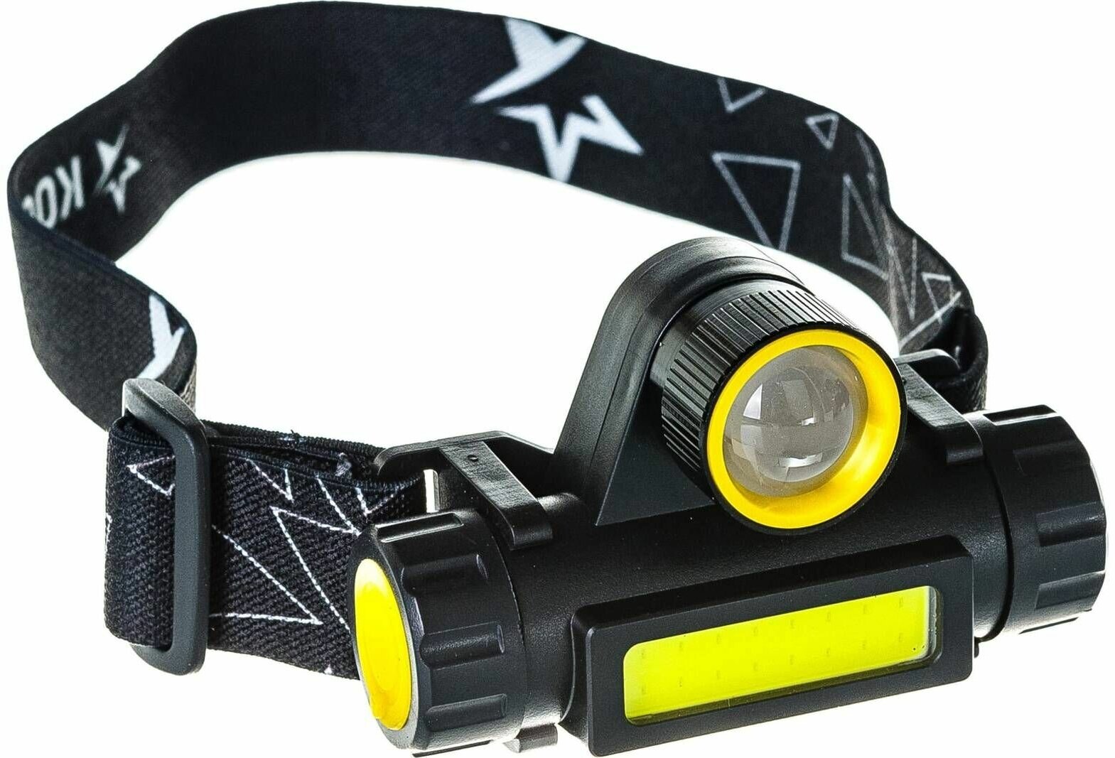 Налобный фонарь Космос - KocH103WLith, аккумуляторный, до 100м, 180 люмен, 3 режима, 1 шт.