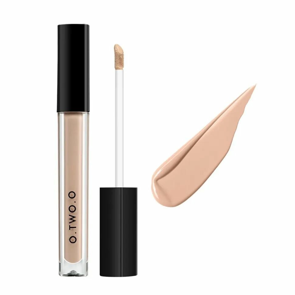 Консилер для лица и глаз O.TWO.O стойкий плотный тон 01 Бежевый