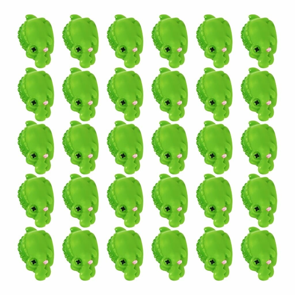 Декоративные статуэтки, мини-микроскопический крокодил - 1, 1 упаковка 30 шт