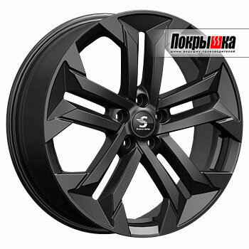 Диски литые Premium Series KP015 7.5х19/5х108 D65.1 ET42.0, Fury Black
