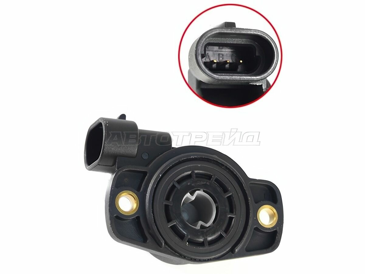 Датчик положения дроссельной заслонки для ВАЗ Лада Ларгус, Рено Логан, Дастер ST7700273699 SAT