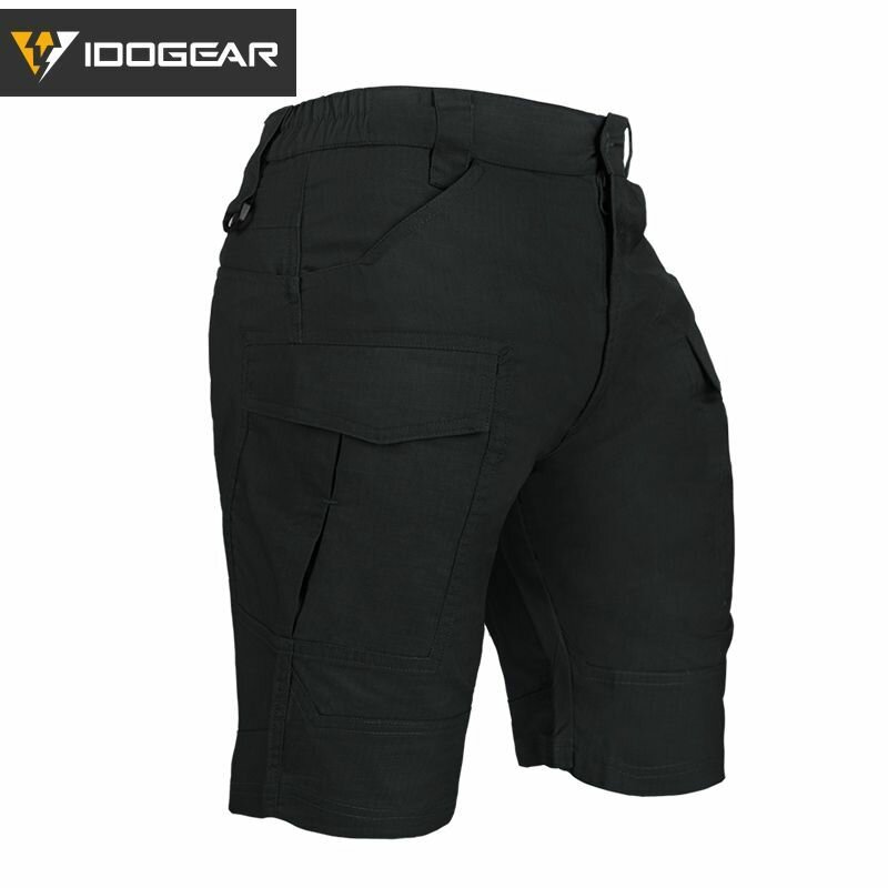 Боевые Охотничьи Шорты IDOGEAR Тактические шорты-карго Мужские Спортивные брюки Камуфляжные повседневные дышащие лето 3212