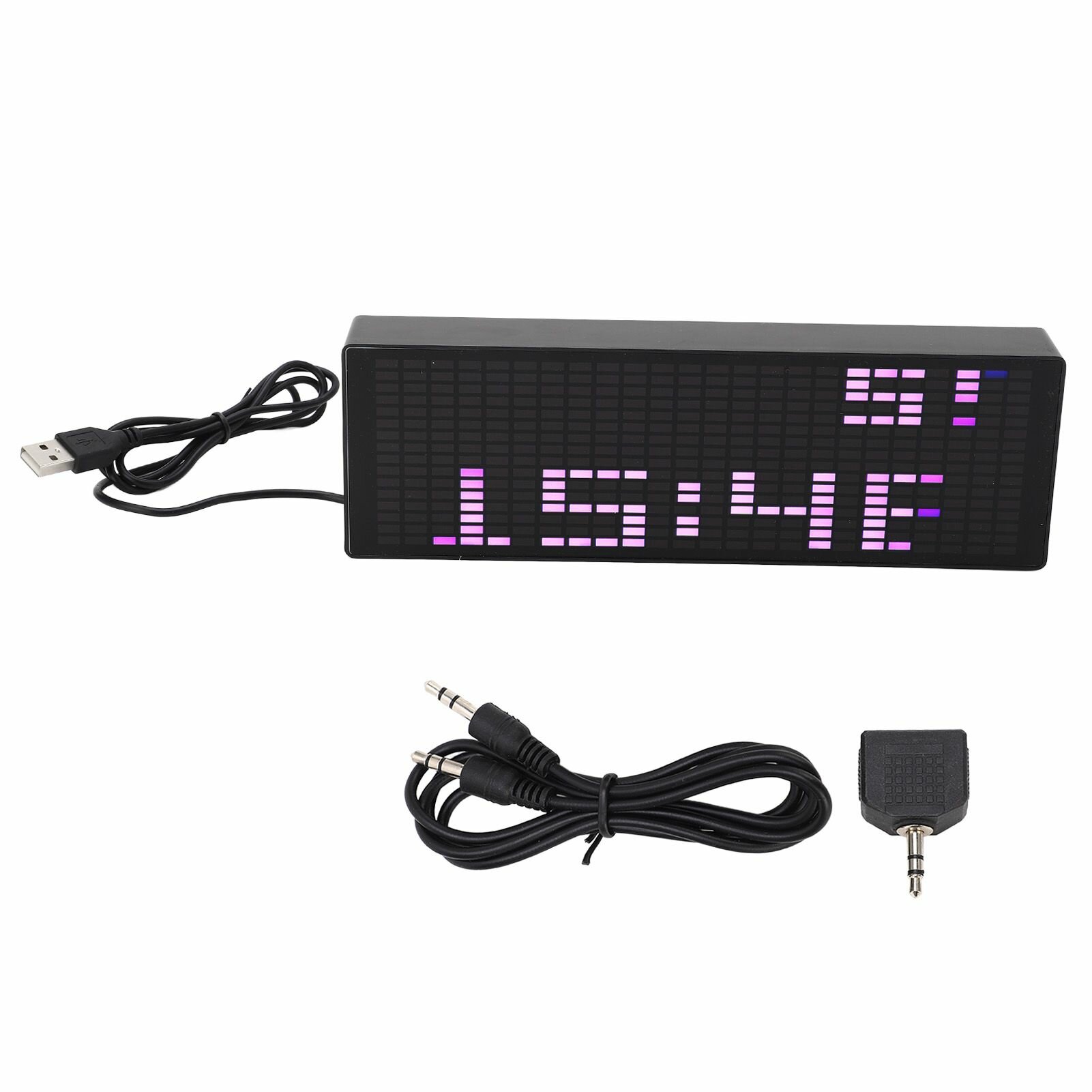 Дисплей музыкального спектра 384 RGB светодиода 20 динамичных эффектов 7 цветовых эффектов 5V