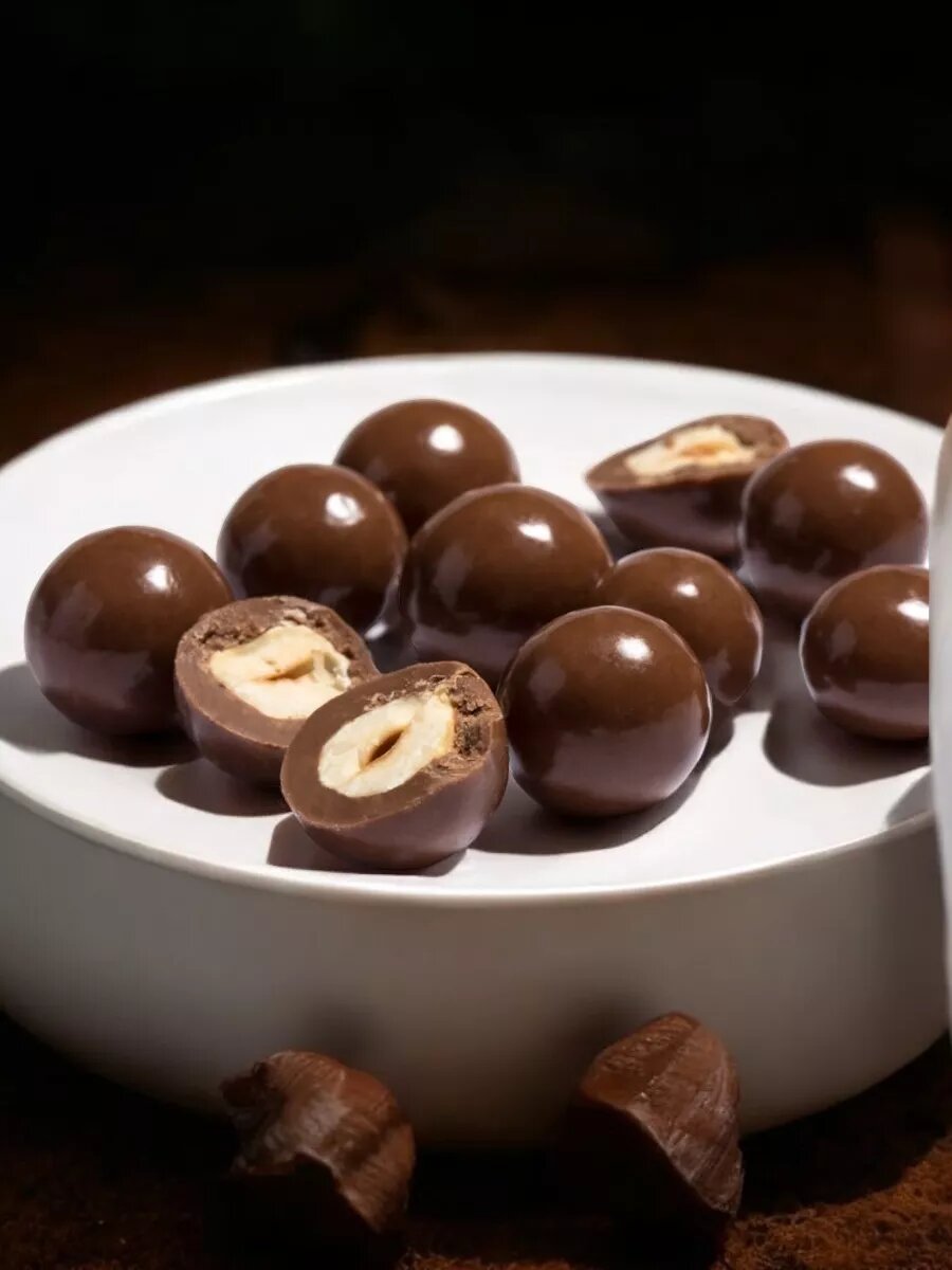 Фундук в шоколаде, орехи