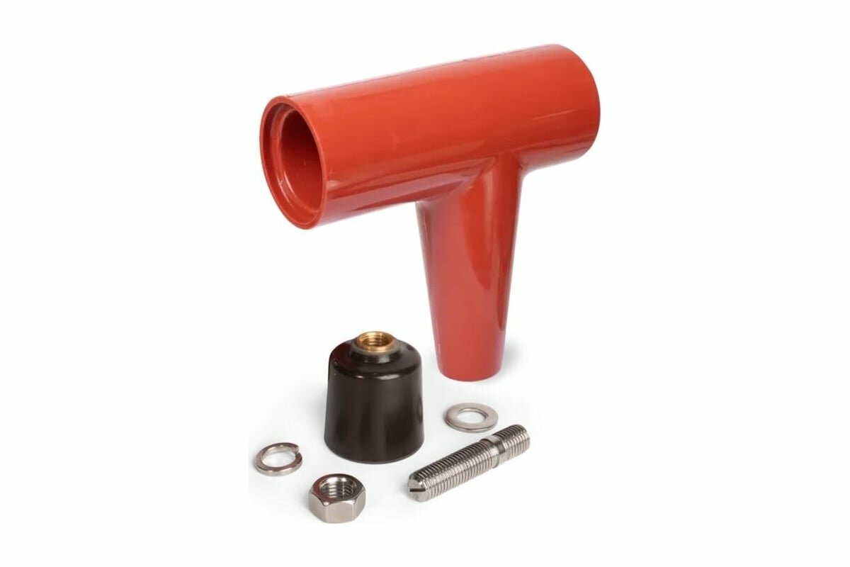 Адаптеры КВТ «рикс», 150-240 кВт, 20кВ, для электрощита, встраиваемые, пластик, красная