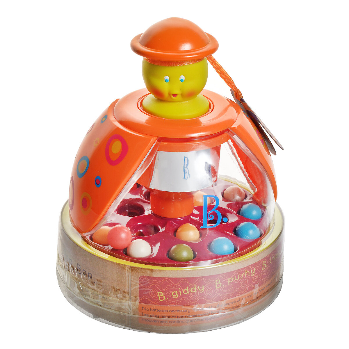 Юла Battat "Прыгающие Шарики", для развития моторики, от 1 до 5 лет