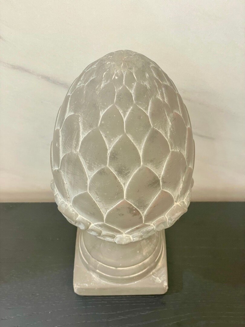 Статуэтка Артишок Casaentera CE03-6CE1240 графит d140x330