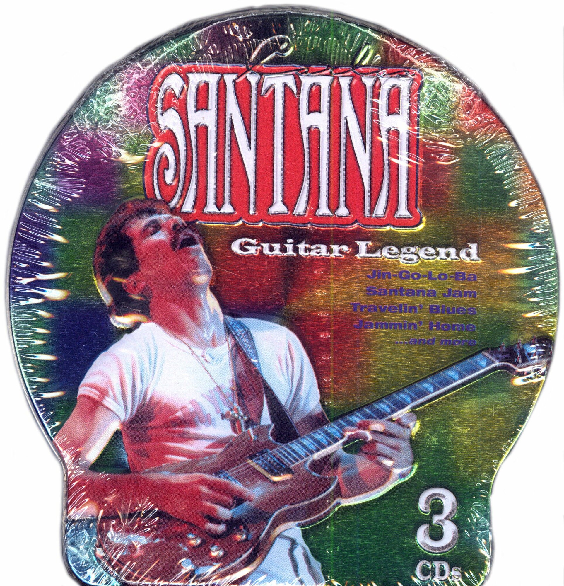 Santana. Guitar Legend (Netherlands, United Audio Entertainment, TC 53112, steelbox, 2008) 3CD
