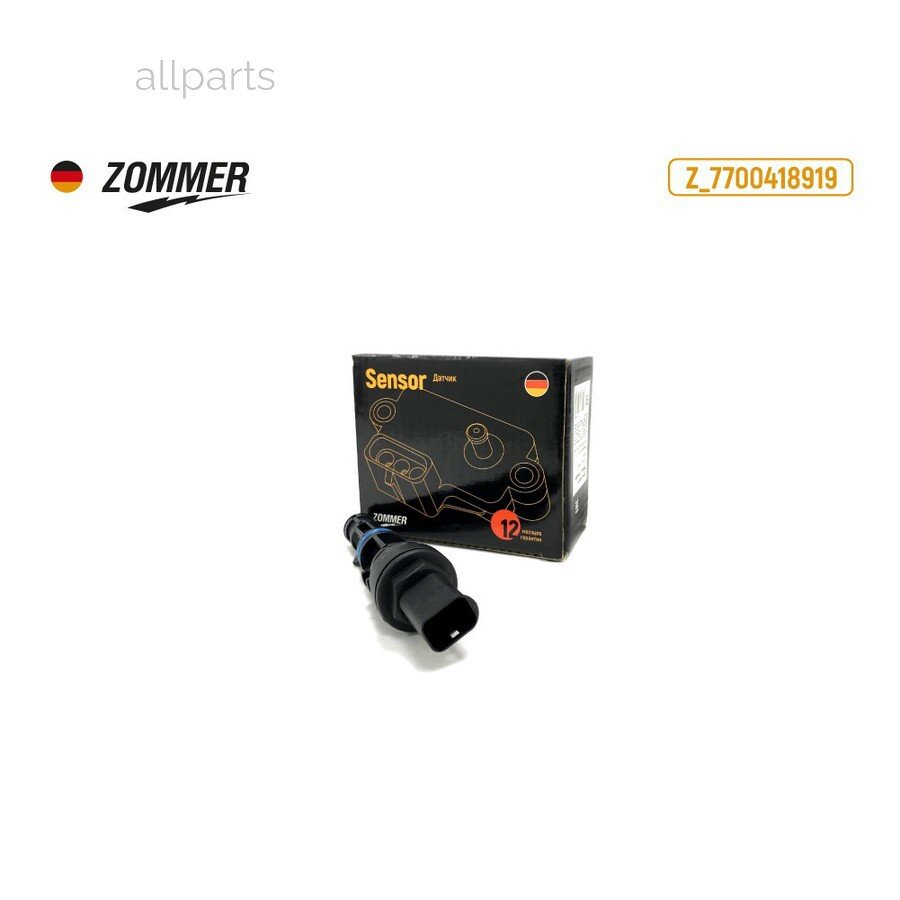 ZOMMER Z7700418919 датчик скорости лада ларгус C ABS RENAULT LOGAN ZOMMER