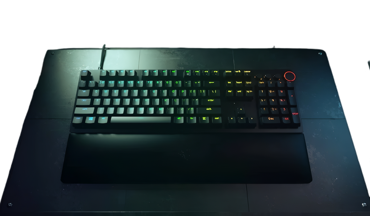 Клавиатура проводная Razer Huntsman V2 (Razer Clicky Optical, клавиш - 108, черный)