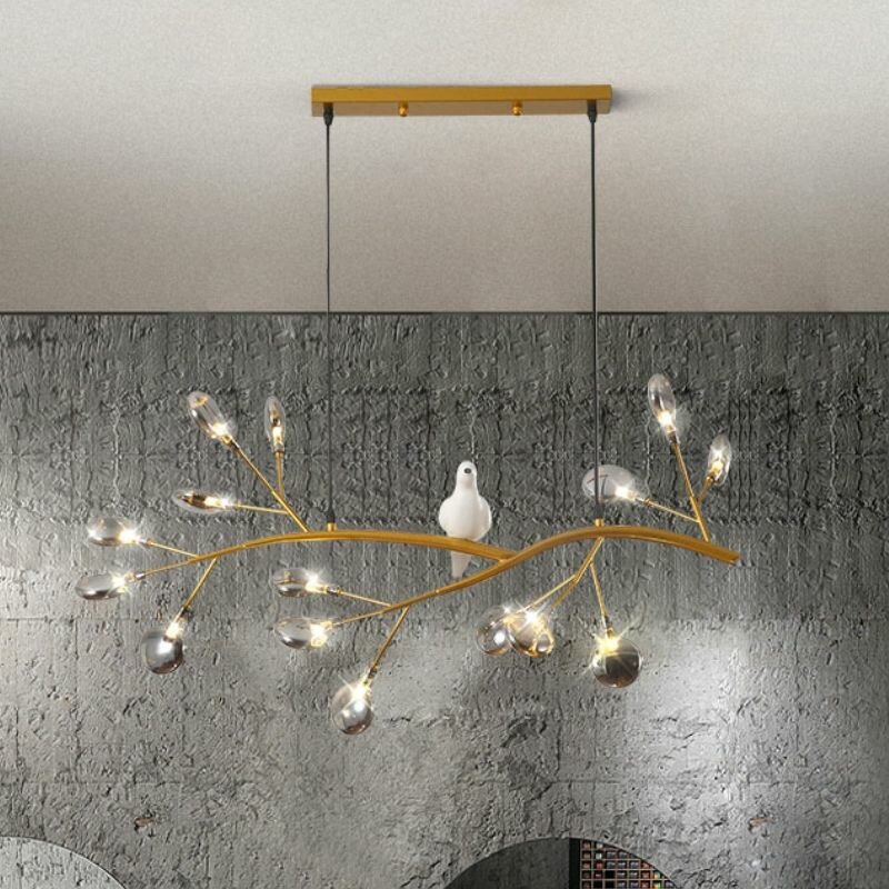 Современная, простая, стильная люстра для птиц