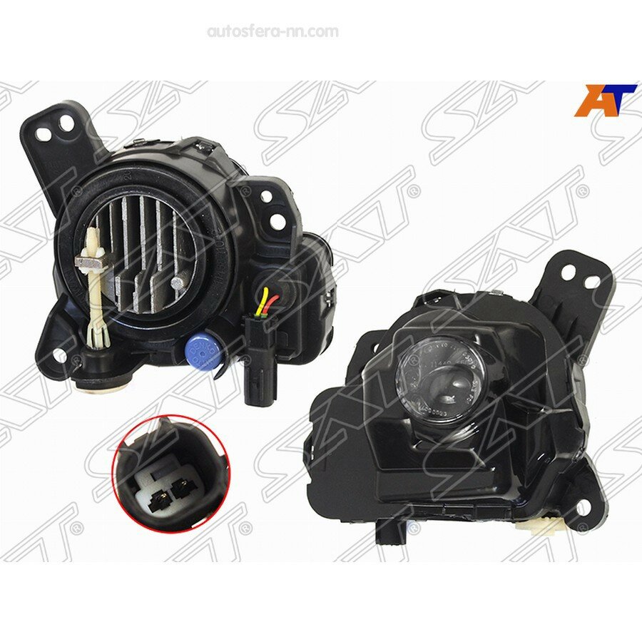 SAT ST2162040L Фара противотуманная (Слева/ LED) Mazda CX-5 11-17 / CX-3 14-