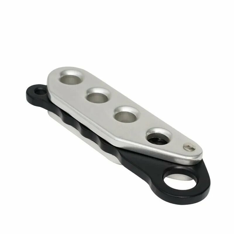 Страховочно-спусковое устройство, алюминий, разрывное напряжение 22 KN